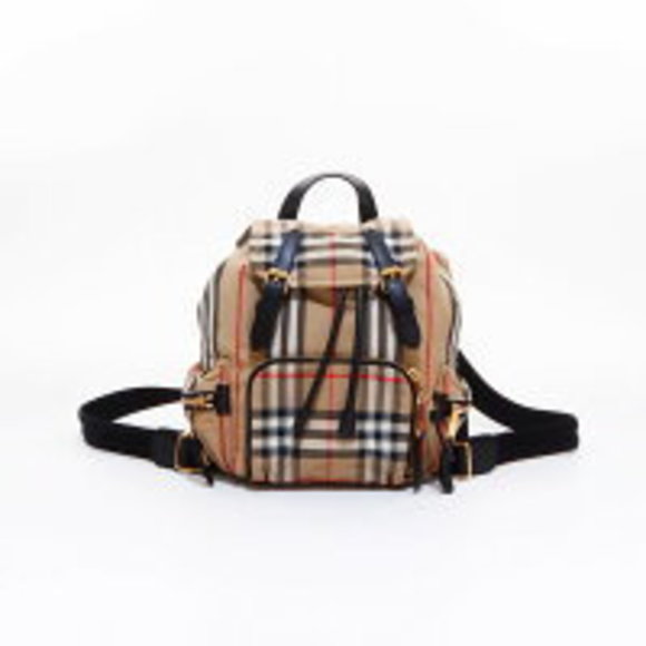 Burberry | Bags | Burberry Nova Check Mini Backpack Beige | Poshmark